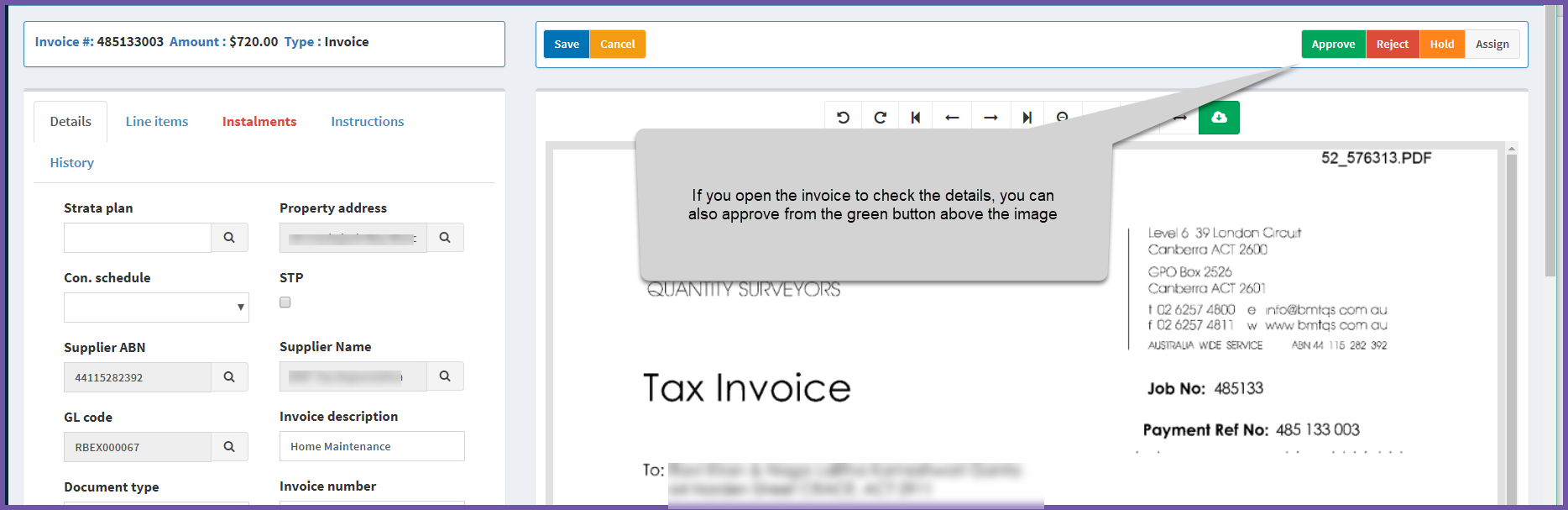 How to approve invoices – Digital Reign