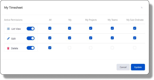 Role Permissions - TimeLive Help v13 - 1
