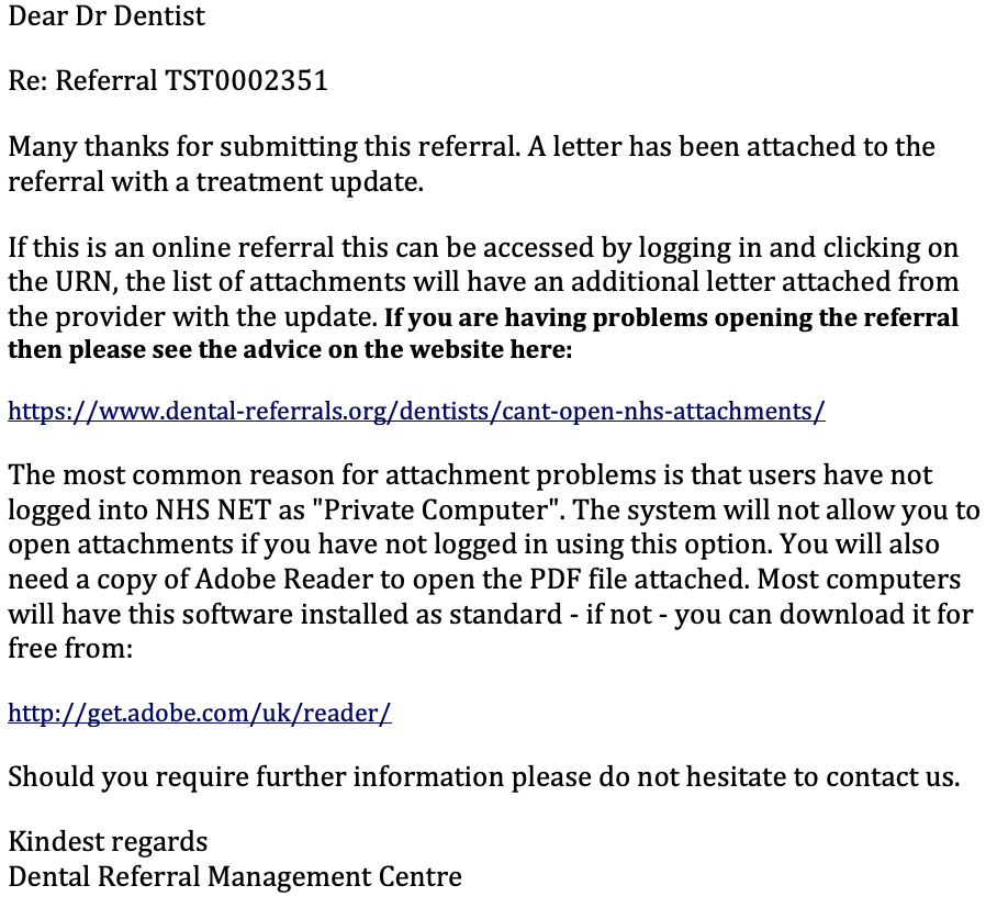 Treatment Request or Update from Orthodontic Provider - Online Referral ...