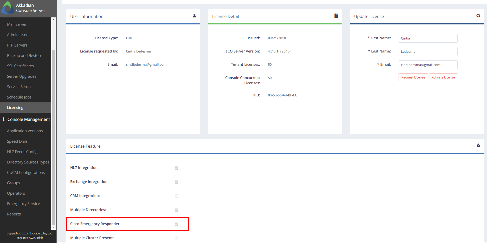 5 7 2 Configuring In Console Server Akkadian Console Server 4 7 0