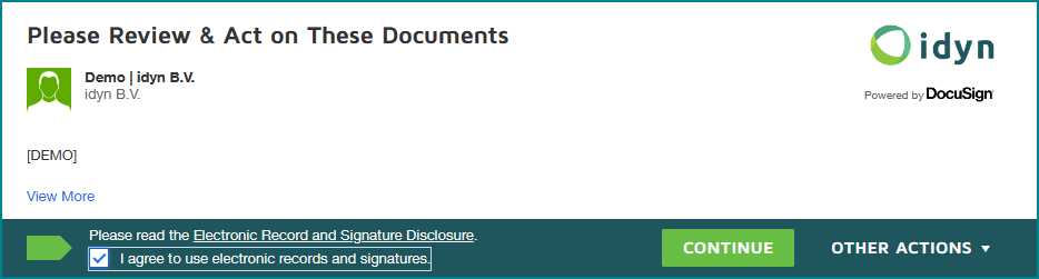 Sign and approve document - ApproveIT - 365