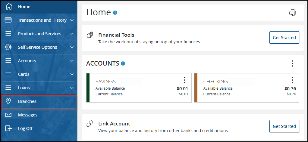 Branches - Digital Banking User Guide - 1