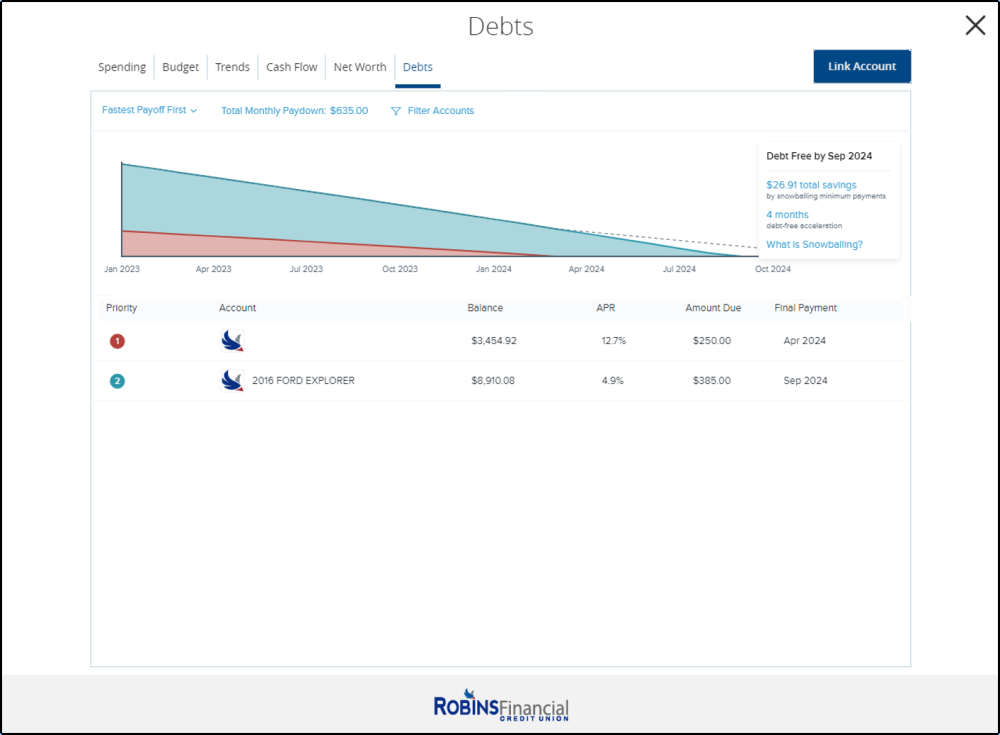 Financial Tools - Digital Banking User Guide - 1