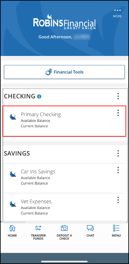 Finding Your MICR/Routing Number - Digital Banking User Guide - 1