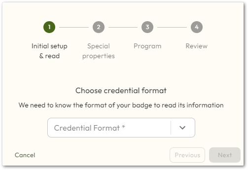 Creating physical credentials - Zentra Product Manual - 1 Creating physical credentials - Zentra Product Manual - 1