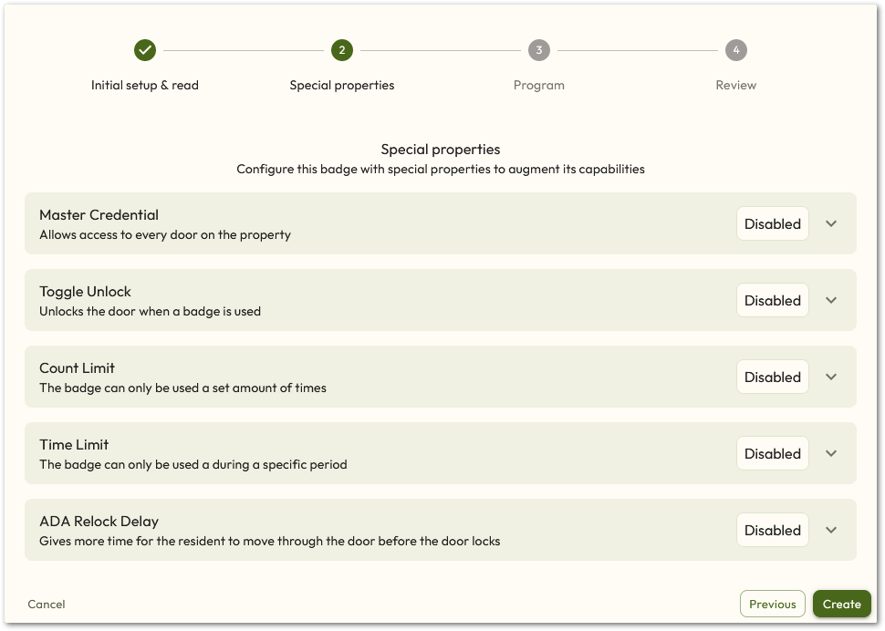 Creating physical credentials - Zentra Product Manual - 1 Creating physical credentials - Zentra Product Manual - 1