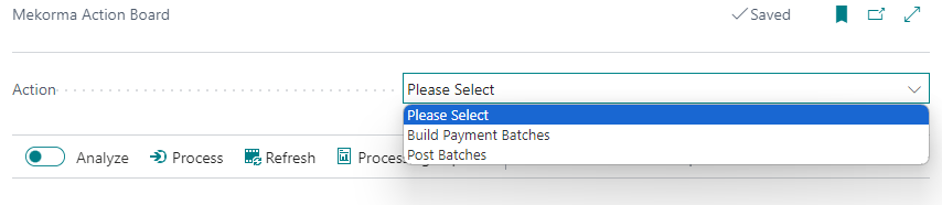 Action Board - Payment Hub for Business Central - Early Access