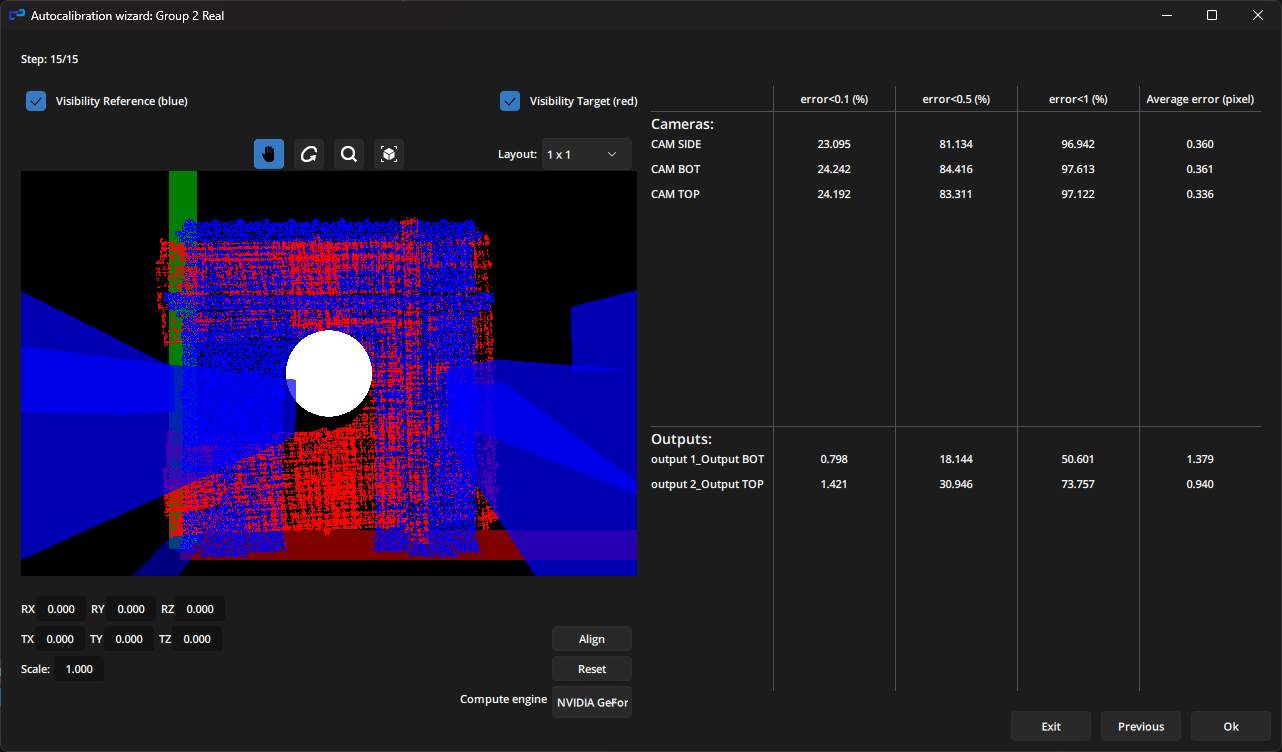 3D Auto-calibration Guide - Modulo Kinetic user manual - V7