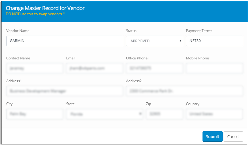 Purchase Order Details Page - Aircraft Maintenance & Inventory System ...