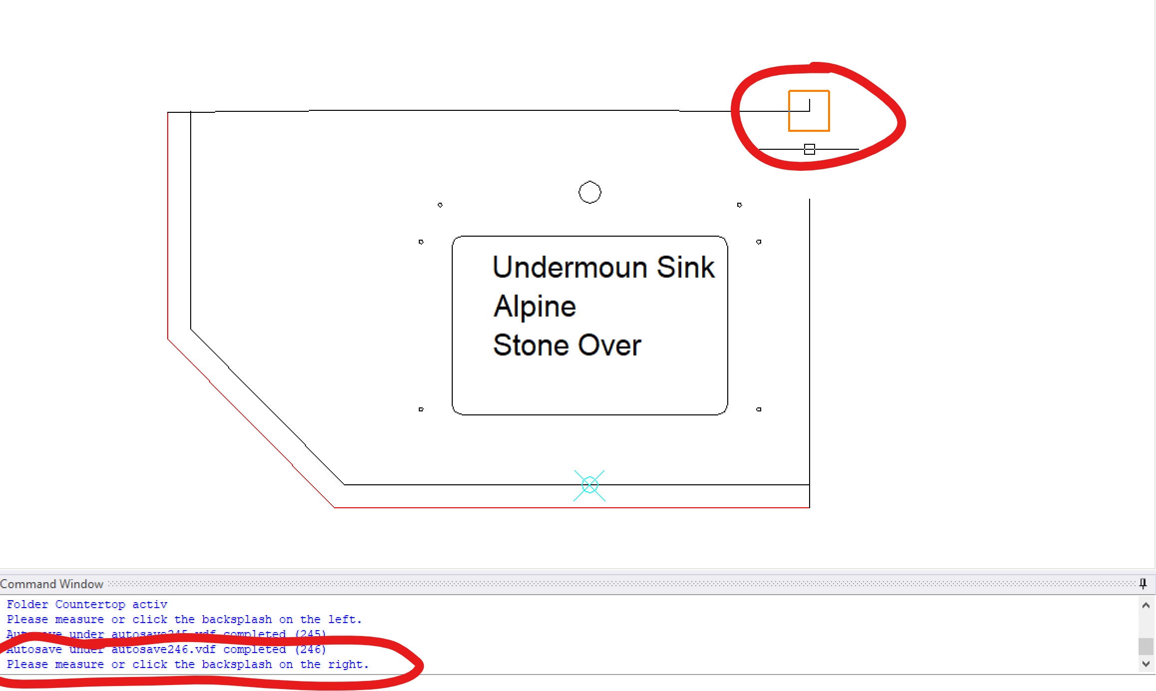 Measuring Full-Height Backsplash - Flexijet Stone - 1