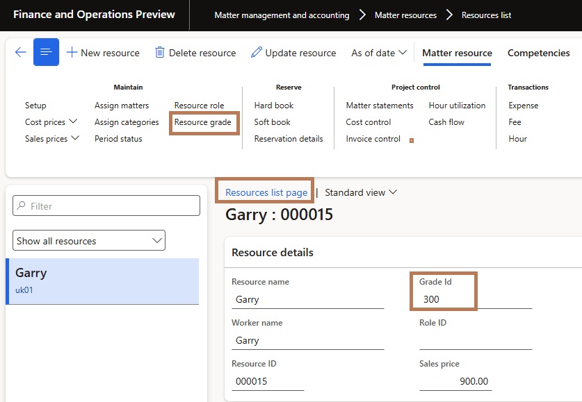 Add grade to hour sales price grid - sa.global product release notes ...