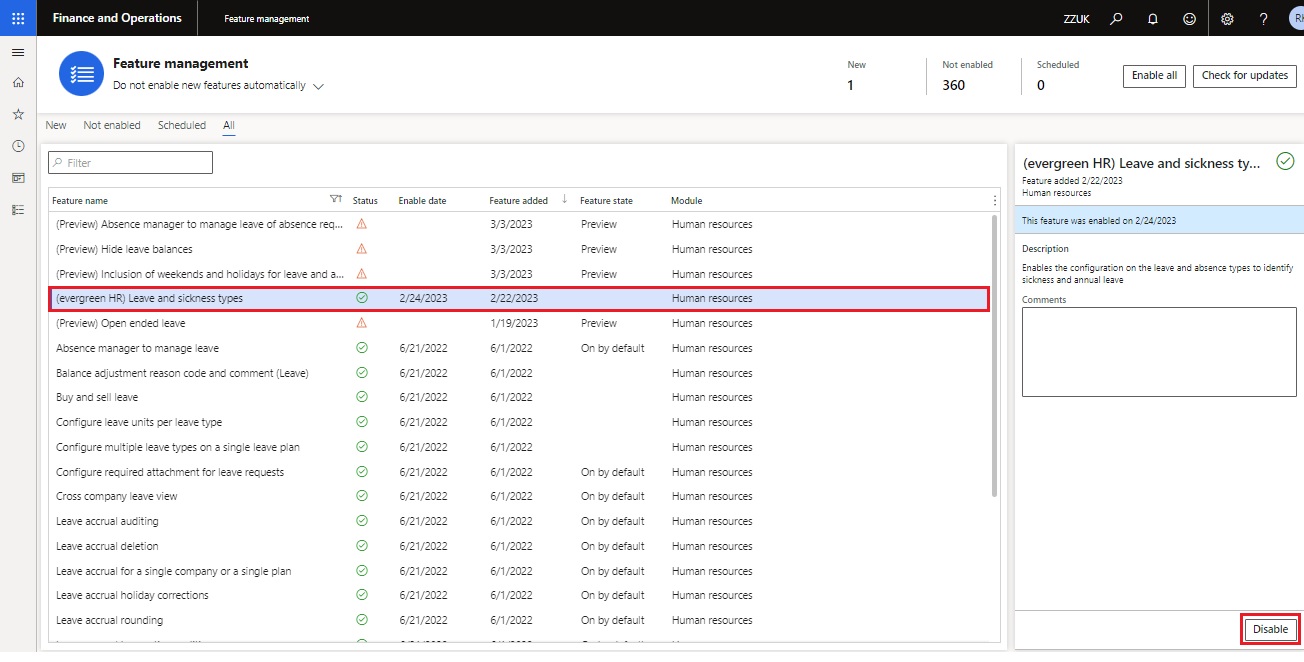 Parameter to identify leave and absence types - sa.global product ...