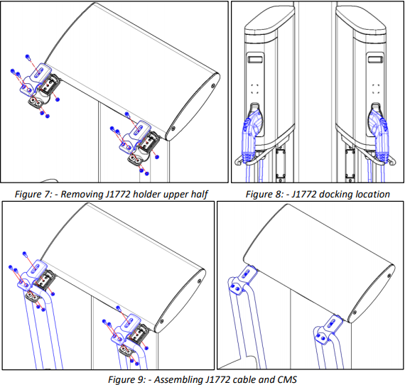 Wall Mount Installation continued. - SemaConnect Cable Management ...