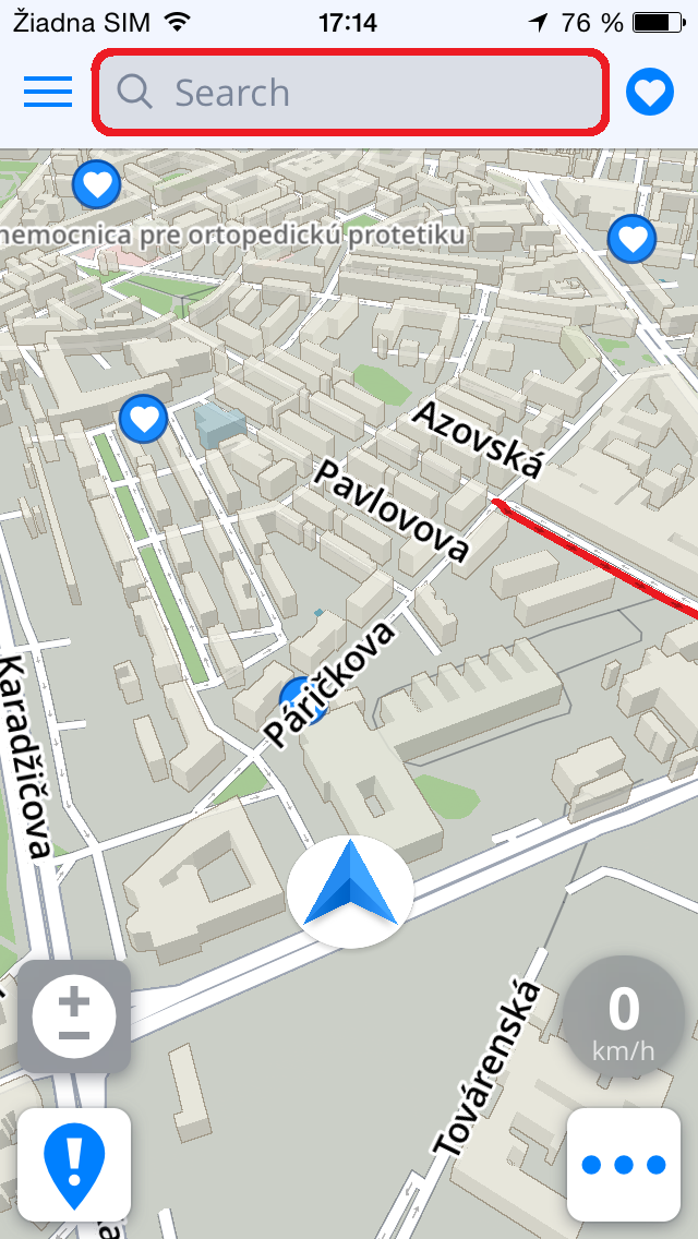 Navigating To GPS Coordinates Sygic GPS Navigation For IOS 17 1