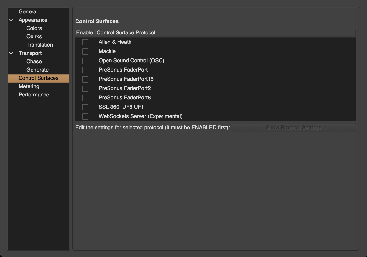 Control Surfaces - LiveTrax - 1