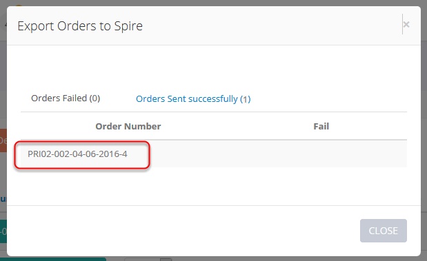 F. PRISM Order Type Selection From The Portal And Export Quotes To ...